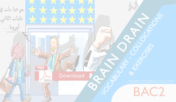 Bac2 - Brain Drain Vocabulary ( Download Worksheets ) - MoroccoEnglish